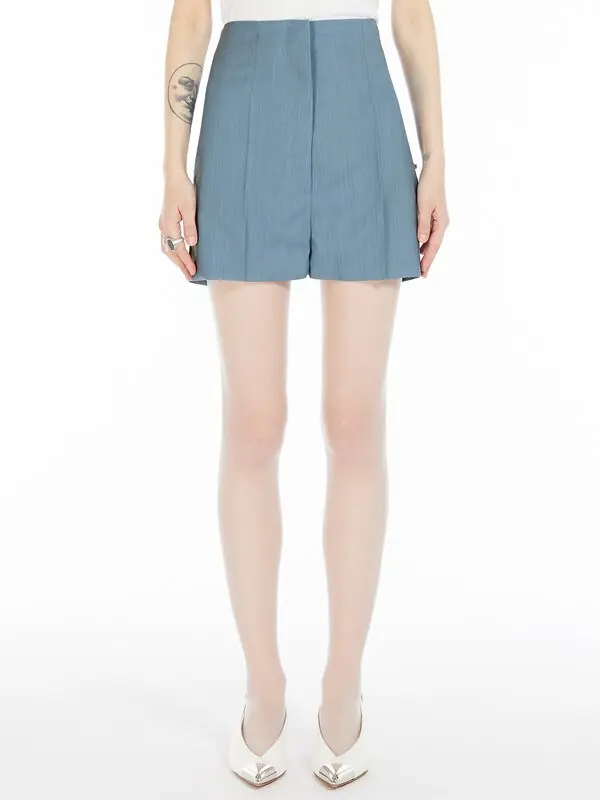 Sportmax Adorato Pleated Detail Shorts