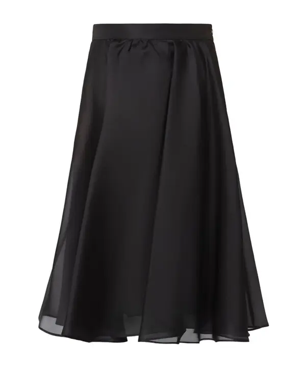 Max Mara Gathered Skirt - Black