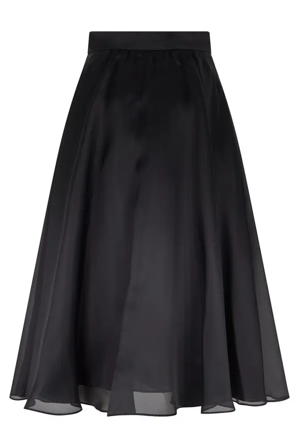 Max Mara Calle Flared Midi Skirt