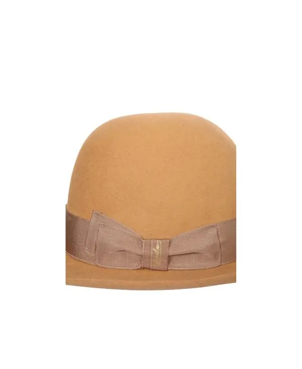 Borsalino Fedora Hat With Ribbon Detail