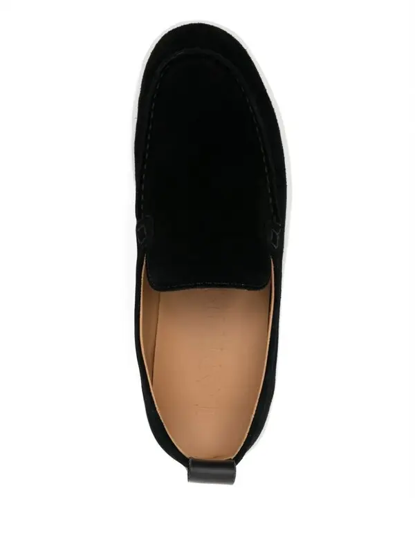LANVIN Cruiser Moccasins - Black