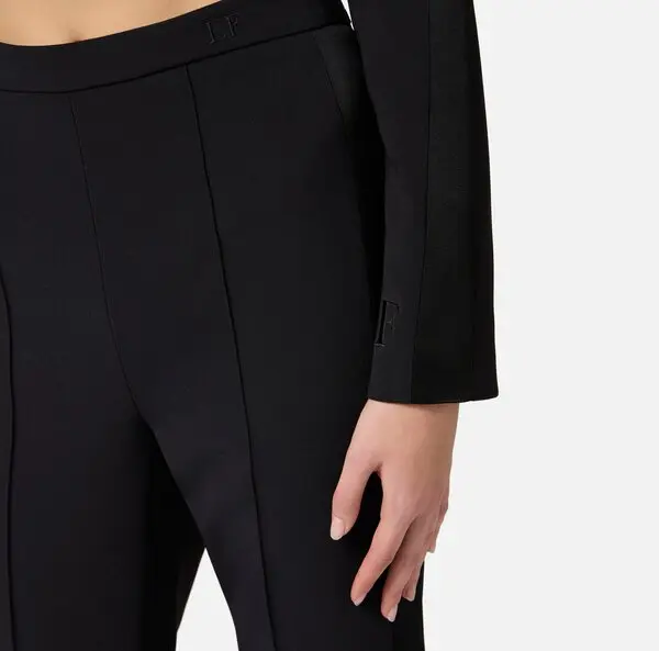 Elisabetta Franchi Pleated Tailored Trousers