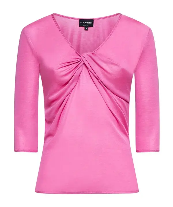 Giorgio Armani V-neck Jersey Pullover