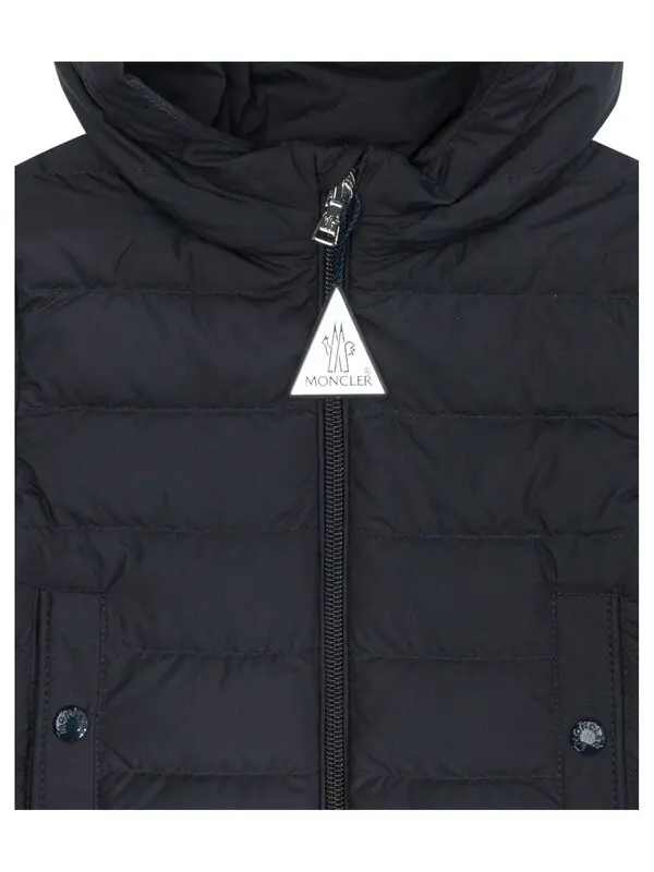 Moncler Hooded Zip-up Puffer Jacket