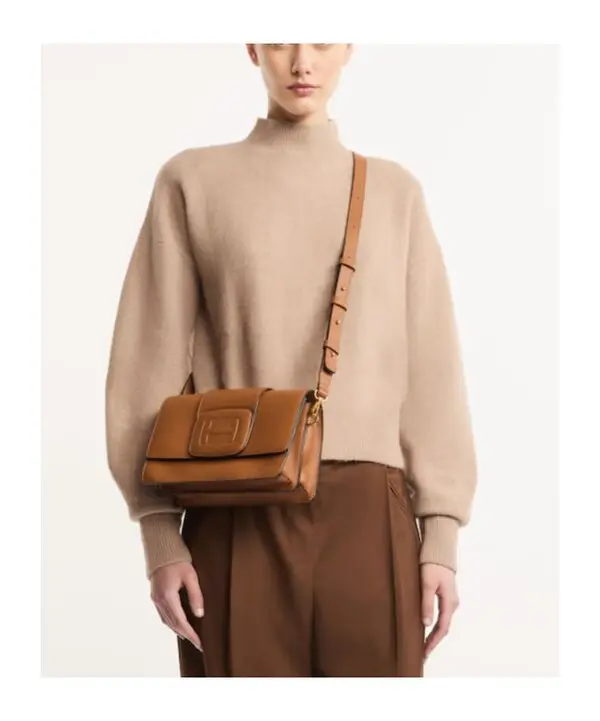 Hogan H-bag Foldover Shoulder Bag