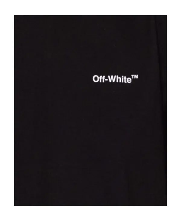 Off-White Diagonal Stripe Print T-shirt