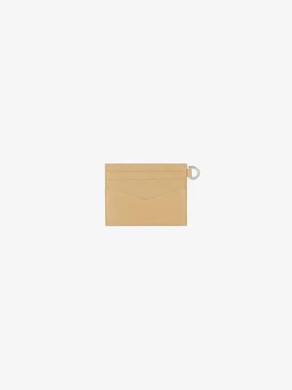 Givenchy 4g Plaque Cardholder - Nude