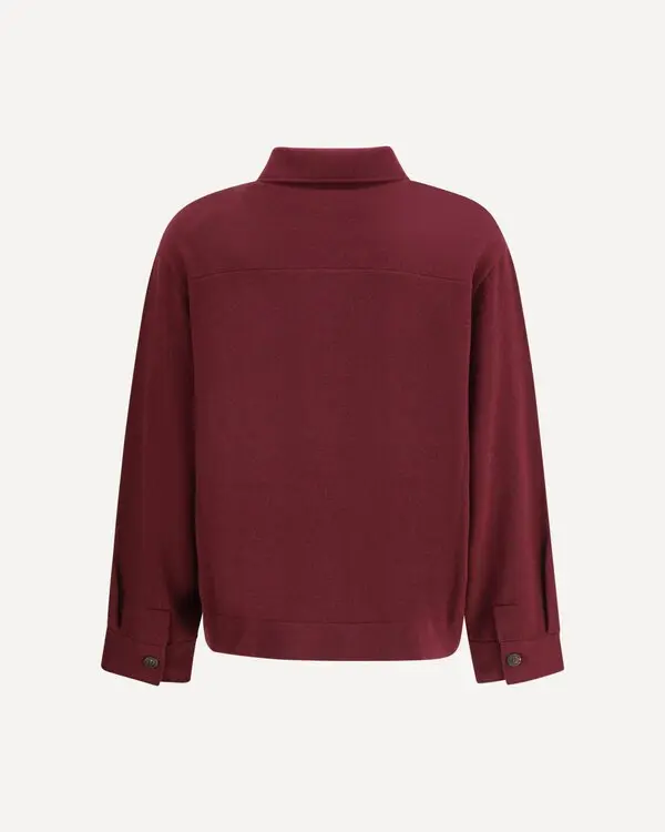 Brunello Cucinelli Single-breasted Cardigan With Button Fastening And Flap Chest Pocket