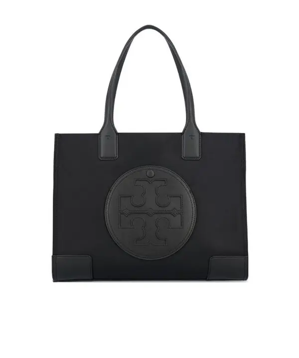 Tory Burch Ella Small Tote Bag - Black