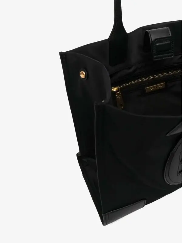 Tory Burch Ella Small Tote Bag - Black