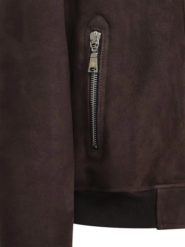 Tagliatore Long-sleeved Zip-up Jacket