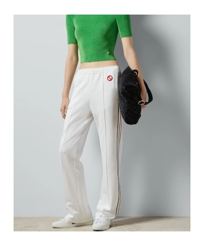 Gucci Web Striped Jersey Trousers