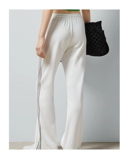 Gucci Web Striped Jersey Trousers