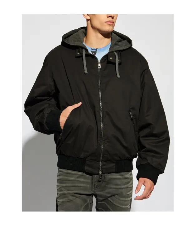 DIESEL® Zip-up Hooded Jacket
