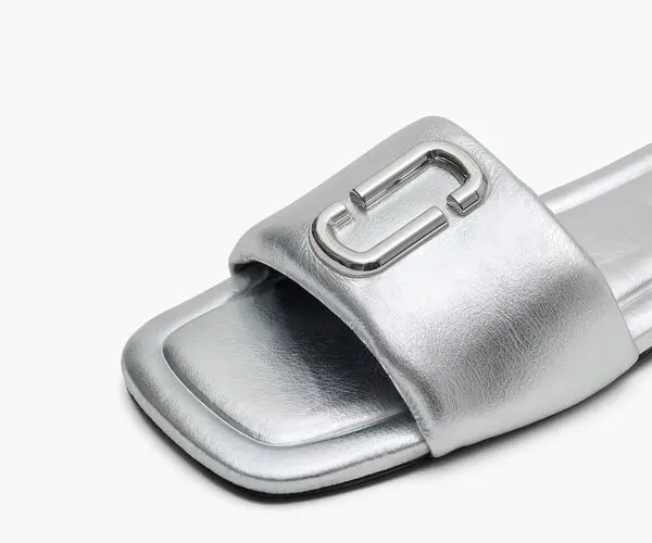 Marc Jacobs Logo Slides - White