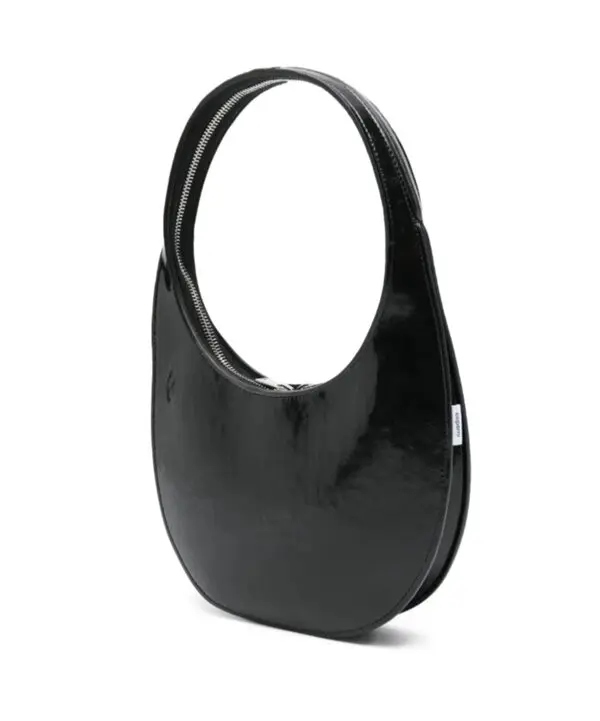 Coperni Round Handle Tote Bag - Black