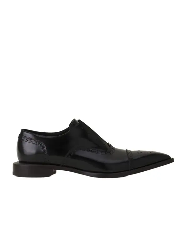 LANVIN Leather Wingtip Oxfords