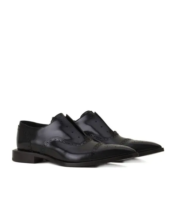 LANVIN Leather Wingtip Oxfords