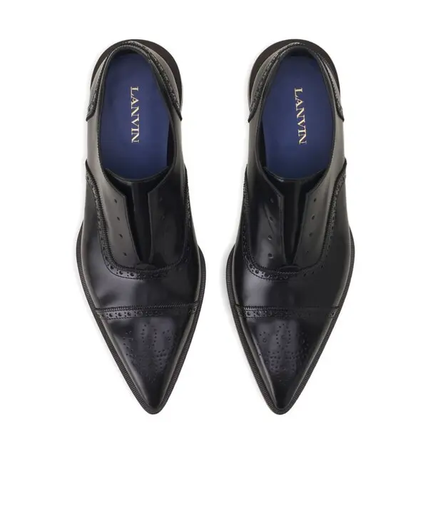 LANVIN Leather Wingtip Oxfords
