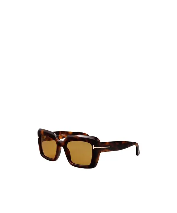 TOM FORD Leila Square Frame Sunglasses