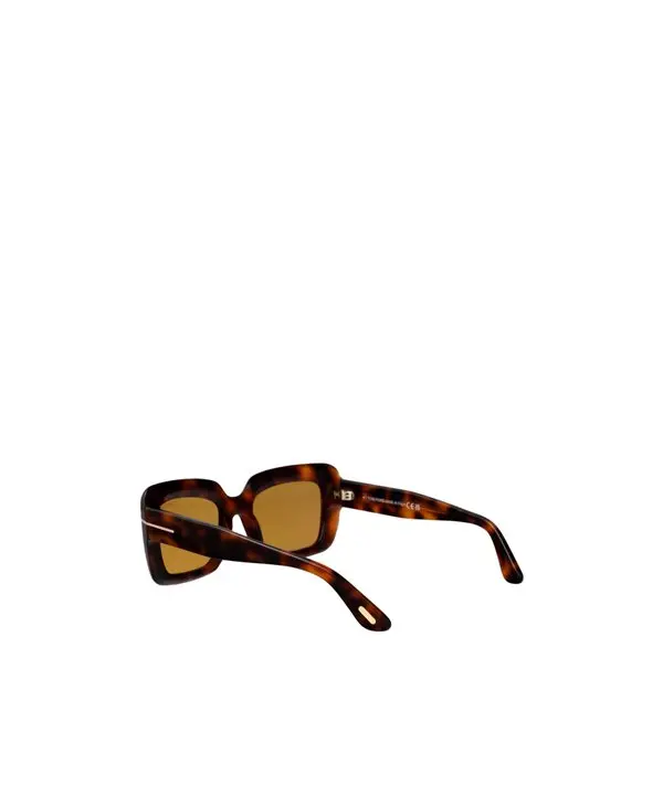 TOM FORD Leila Square Frame Sunglasses