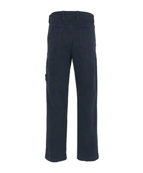 Stone Island Regular Fit Trousers With Old Effect