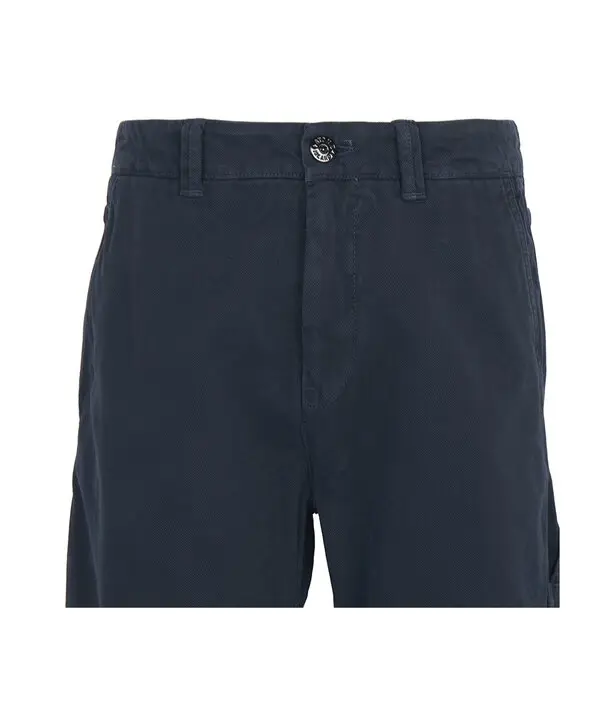 Stone Island Regular Fit Trousers With Old Effect