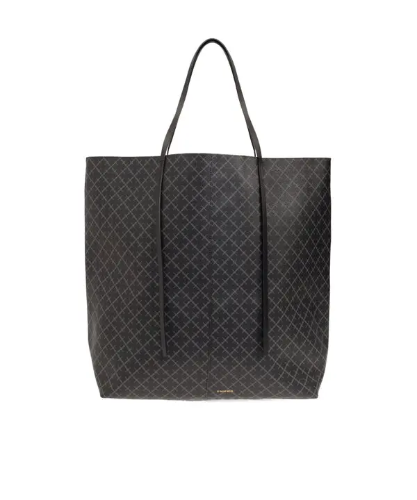 BY MALENE BIRGER Abrille Printed Tote Bag - Black