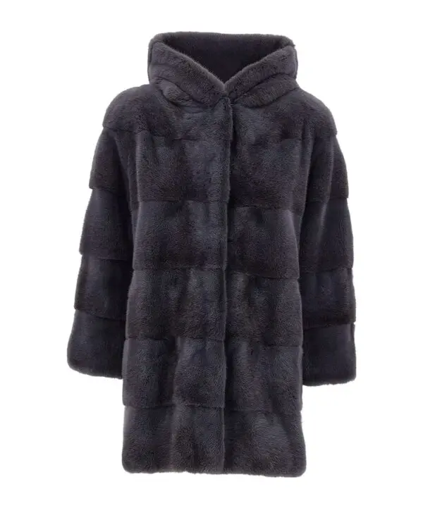 FRAME Long-sleeved Hooded Coat