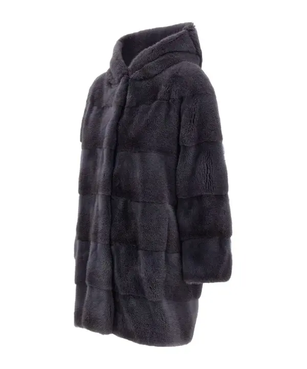 FRAME Long-sleeved Hooded Coat