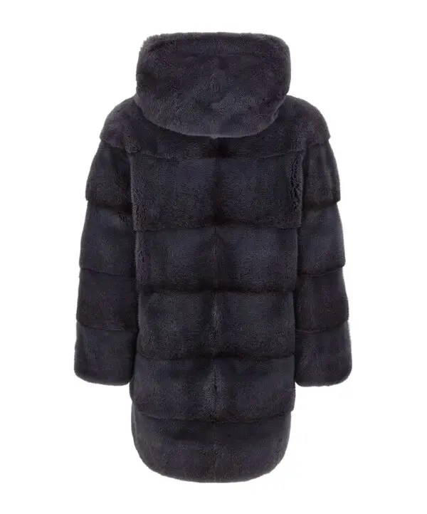 FRAME Long-sleeved Hooded Coat