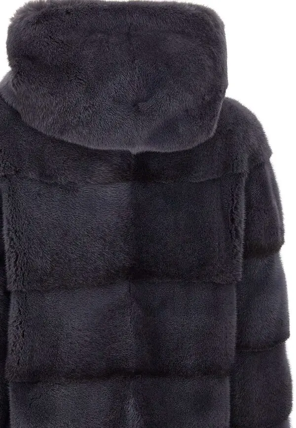 FRAME Long-sleeved Hooded Coat
