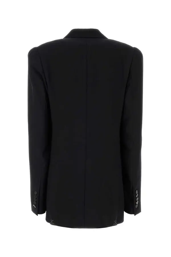 Dries Van Noten Double-breasted Tailored Blazer - Black