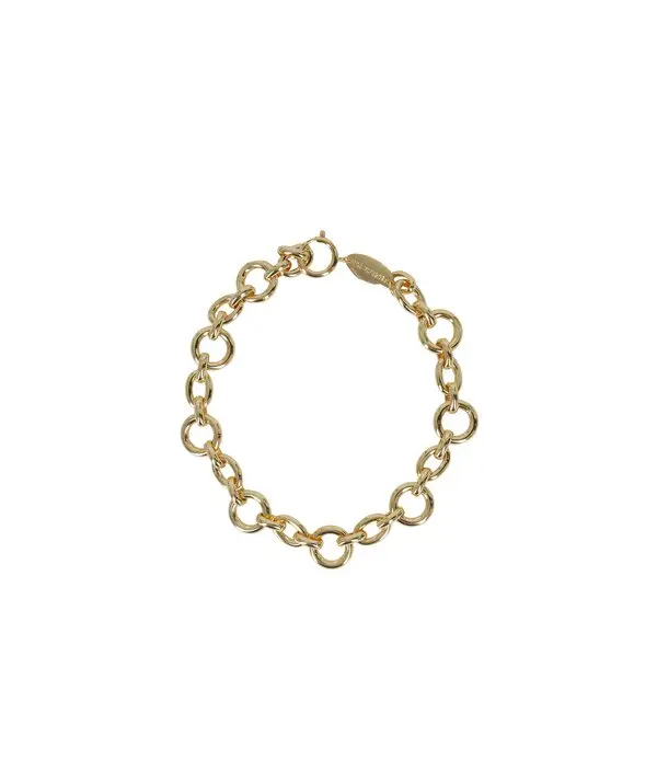 Federica Tosi Gold Chain Link Necklace - Yellow