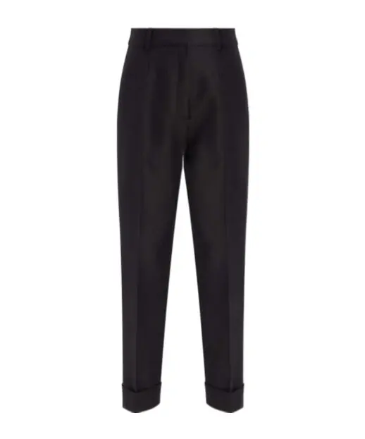 Dior Regular-fit Belt-loop Pants - Black