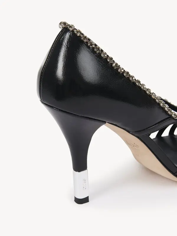 Chloé Leonie Embellished Slingback Pumps