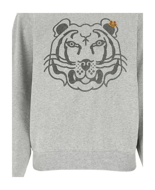 Kenzo Tiger Print Cotton Sweater