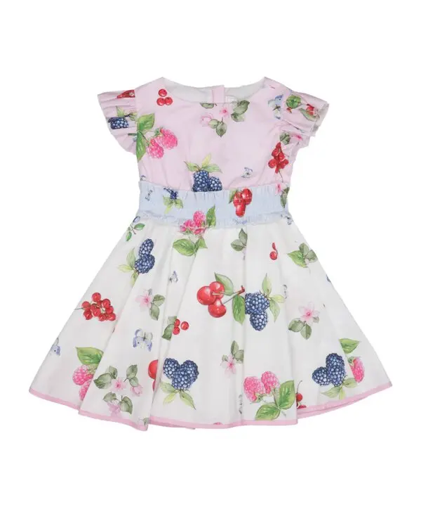 Monnalisa Floral Print Dress