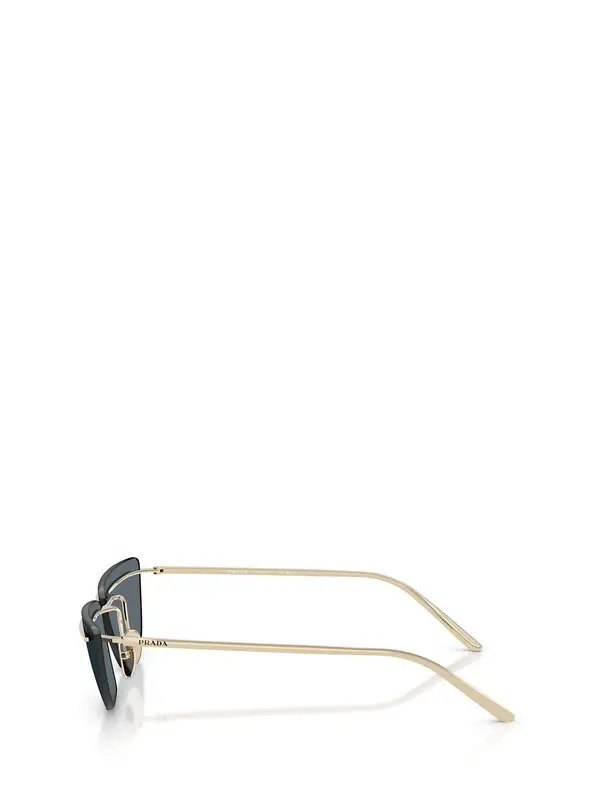 Prada Rimless Rectangular Sunglasses