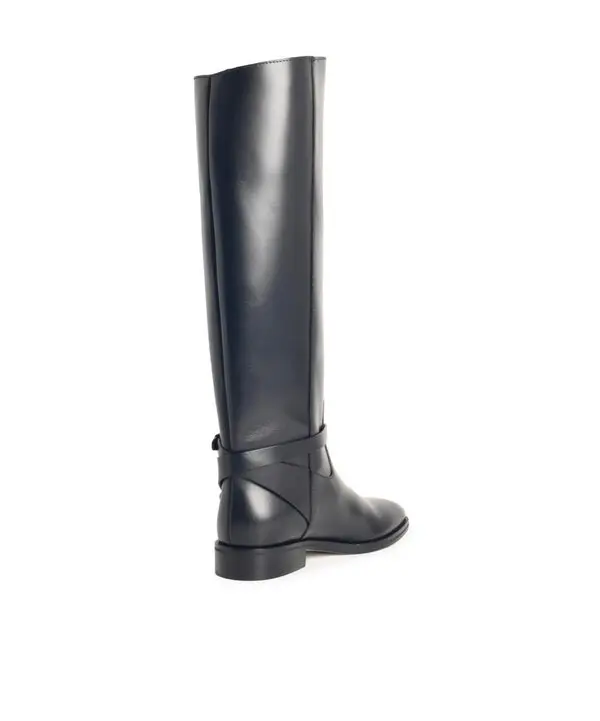 JIMMY CHOO Lawton Knee Boots - Black
