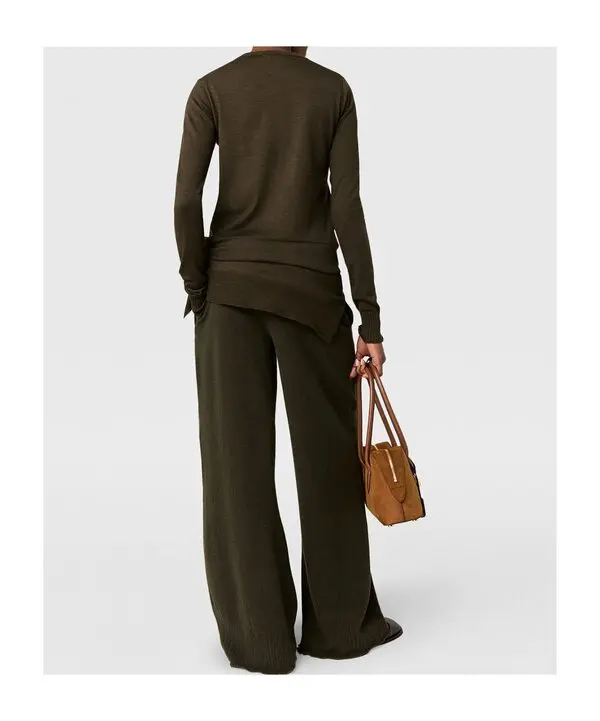 Stella McCartney Knit Straight-leg Trousers - Olive