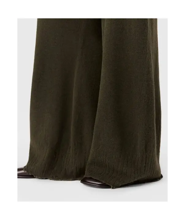 Stella McCartney Knit Straight-leg Trousers - Olive