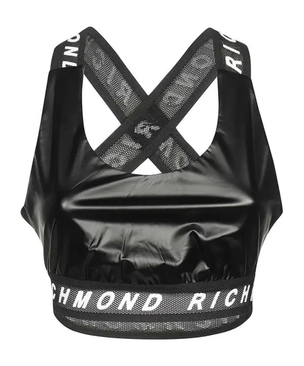 John Richmond Logo Strap Performance Top