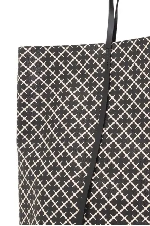 BY MALENE BIRGER Abigail Printed Tote Bag - Black