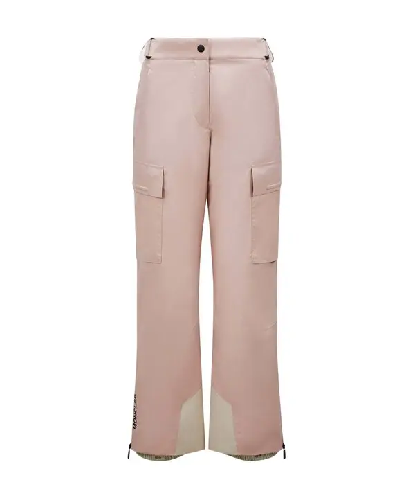 Moncler Panelled Ski Trousers - Pink