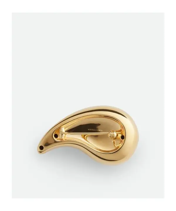 Bottega Veneta Large Drop Brooch