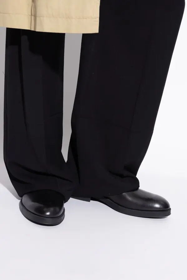 TOD'S Round Toe Chelsea Boots - Black