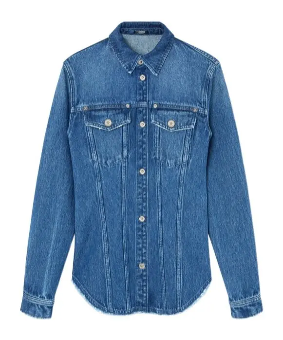 Versace La Medusa '95 Denim Shirt