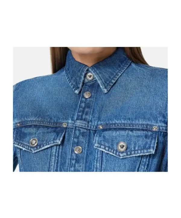 Versace La Medusa '95 Denim Shirt