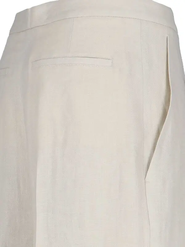 LARDINI Straight-leg Casual Pants - Cream